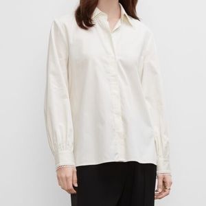 Club Monaco | Tops | Nwt Club Monaco Long Sleeve Blouse With ...